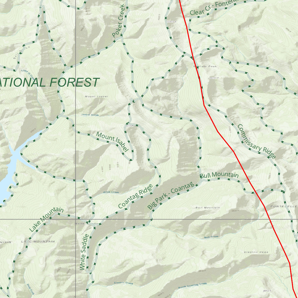 2025 Wyoming Hunt Map – Antelope Area 93 (West Green River) by Map the ...