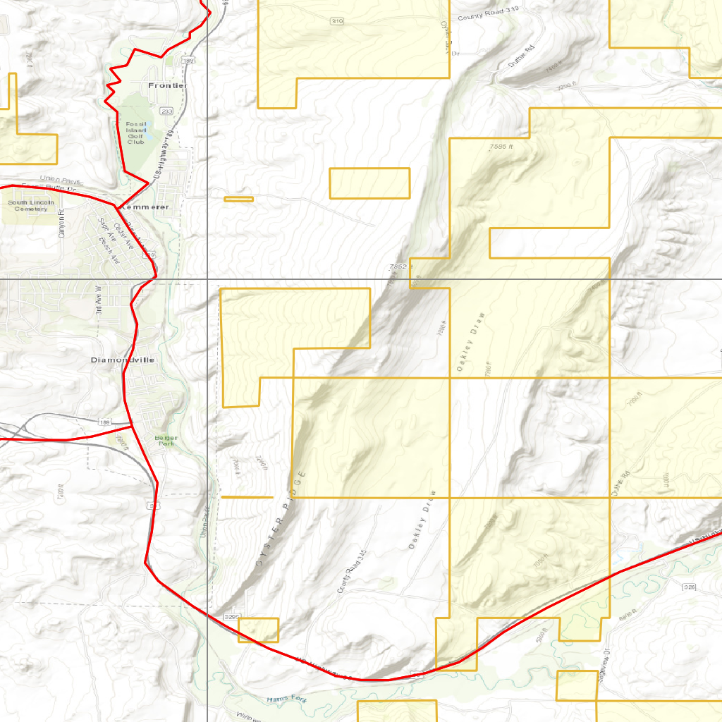2025 Wyoming Hunt Map – Antelope Area 94 (Carter Lease) by Map the ...