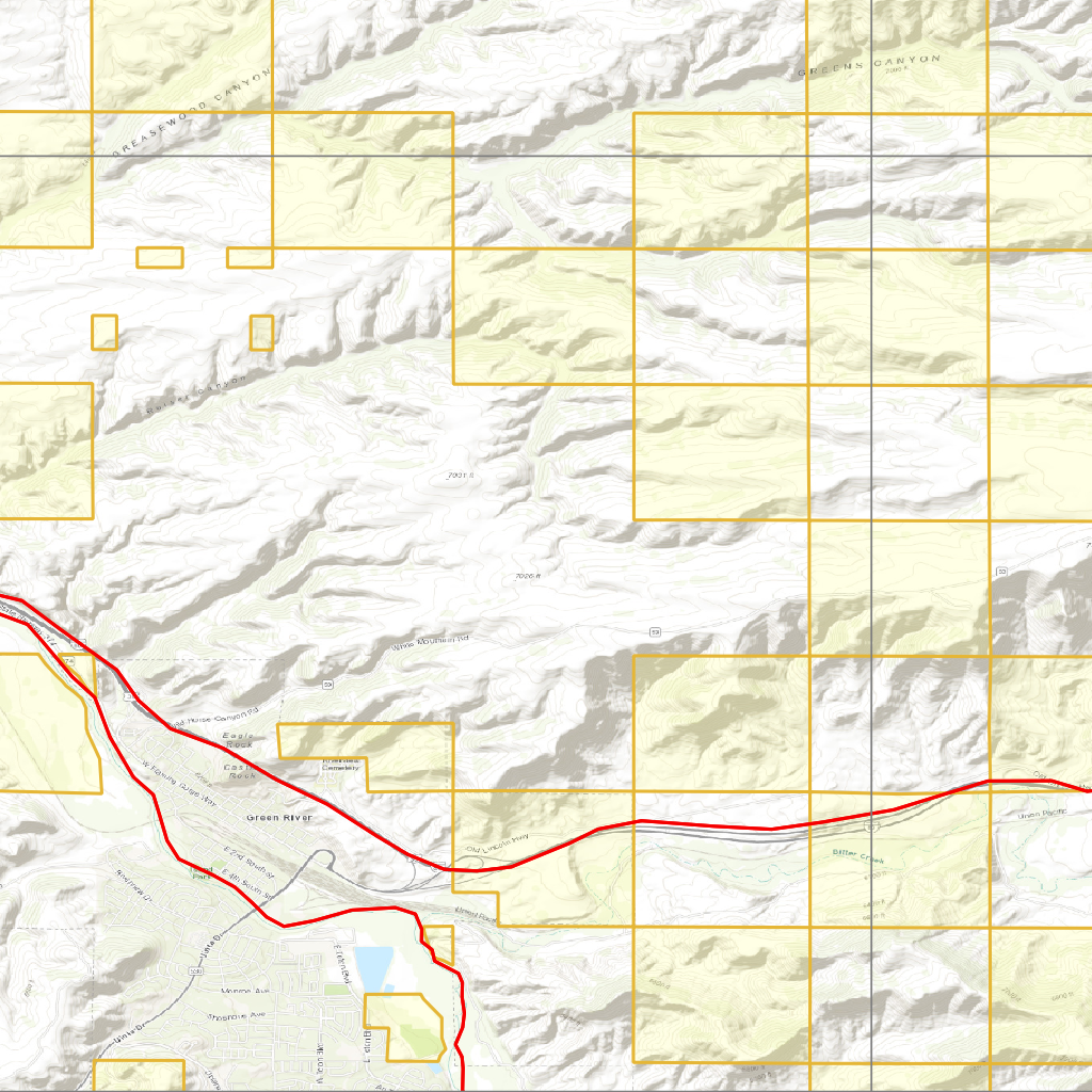 2025 Wyoming Hunt Map – Antelope Area 96 (West Farson) by Map the ...
