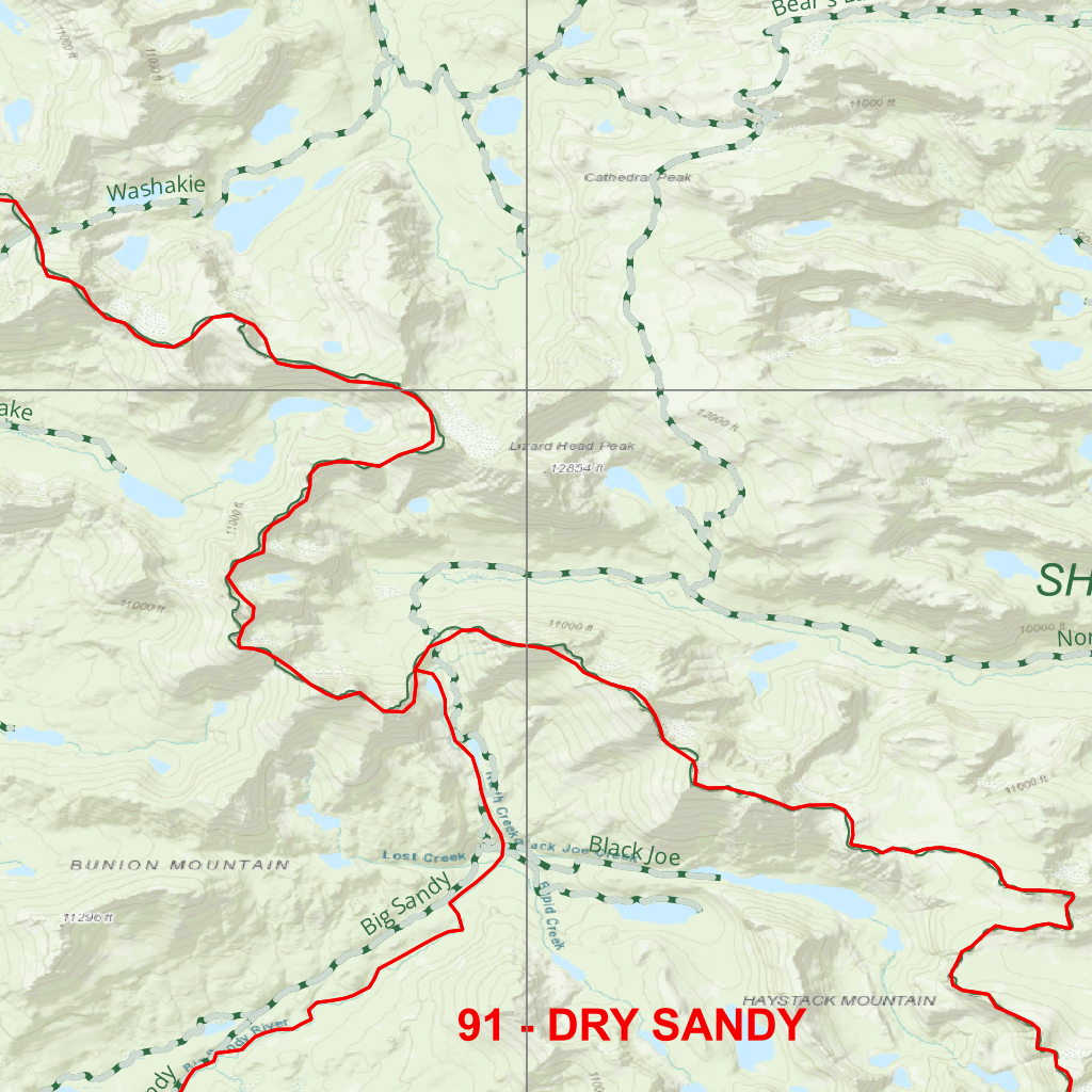 2025 Wyoming Hunt Map – Antelope Area 97 (Boysen) by Map the Xperience ...