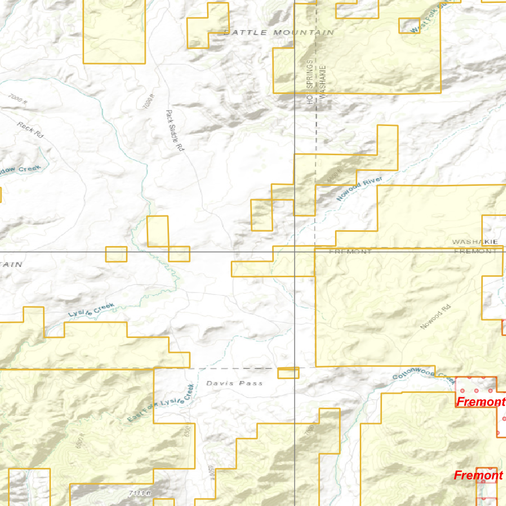 2025 Wyoming Hunt Map – Elk Area 49 by Map the Xperience | Avenza Maps