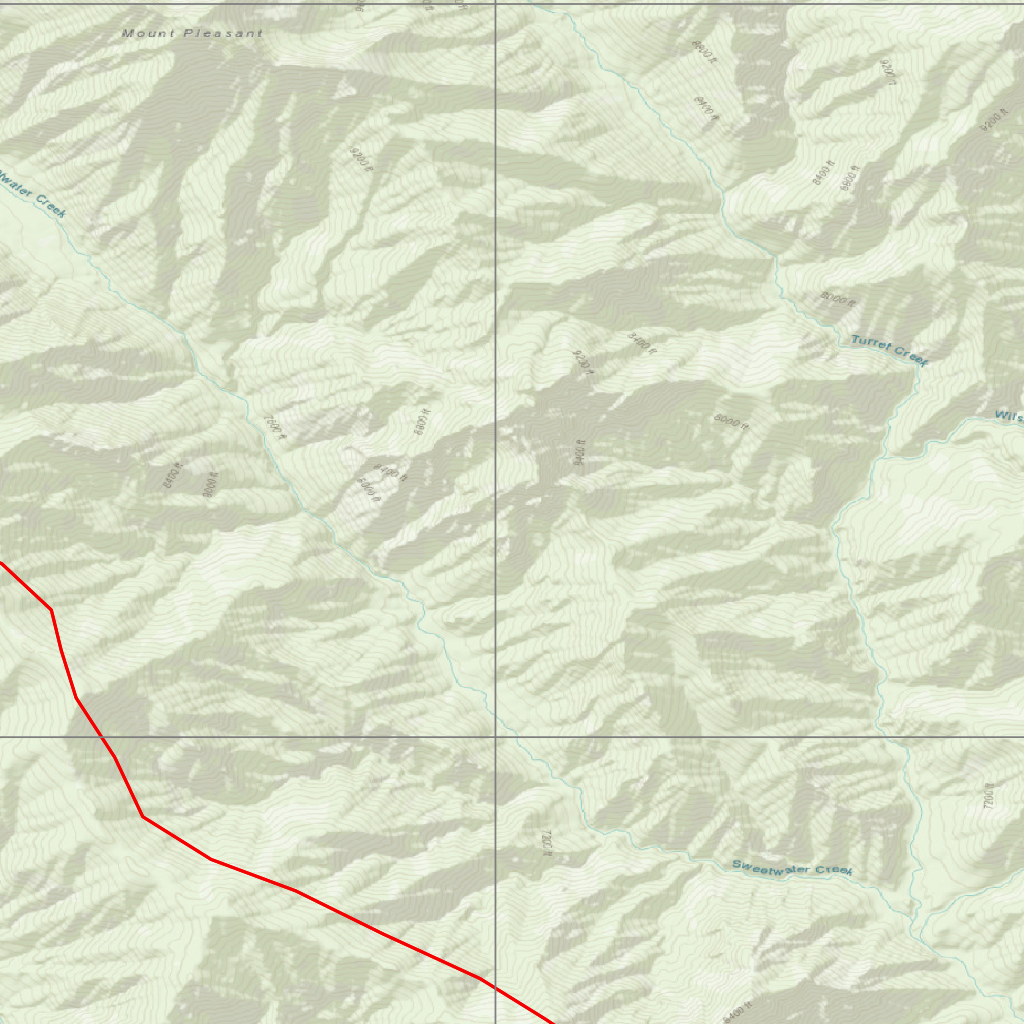 2025 Wyoming Hunt Map – Elk Area 51 by Map the Xperience | Avenza Maps