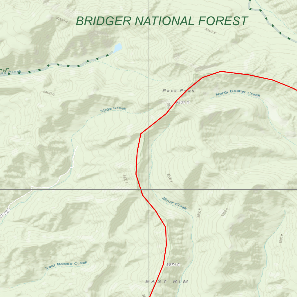 2025 Wyoming Hunt Map – Elk Area 87 by Map the Xperience | Avenza Maps