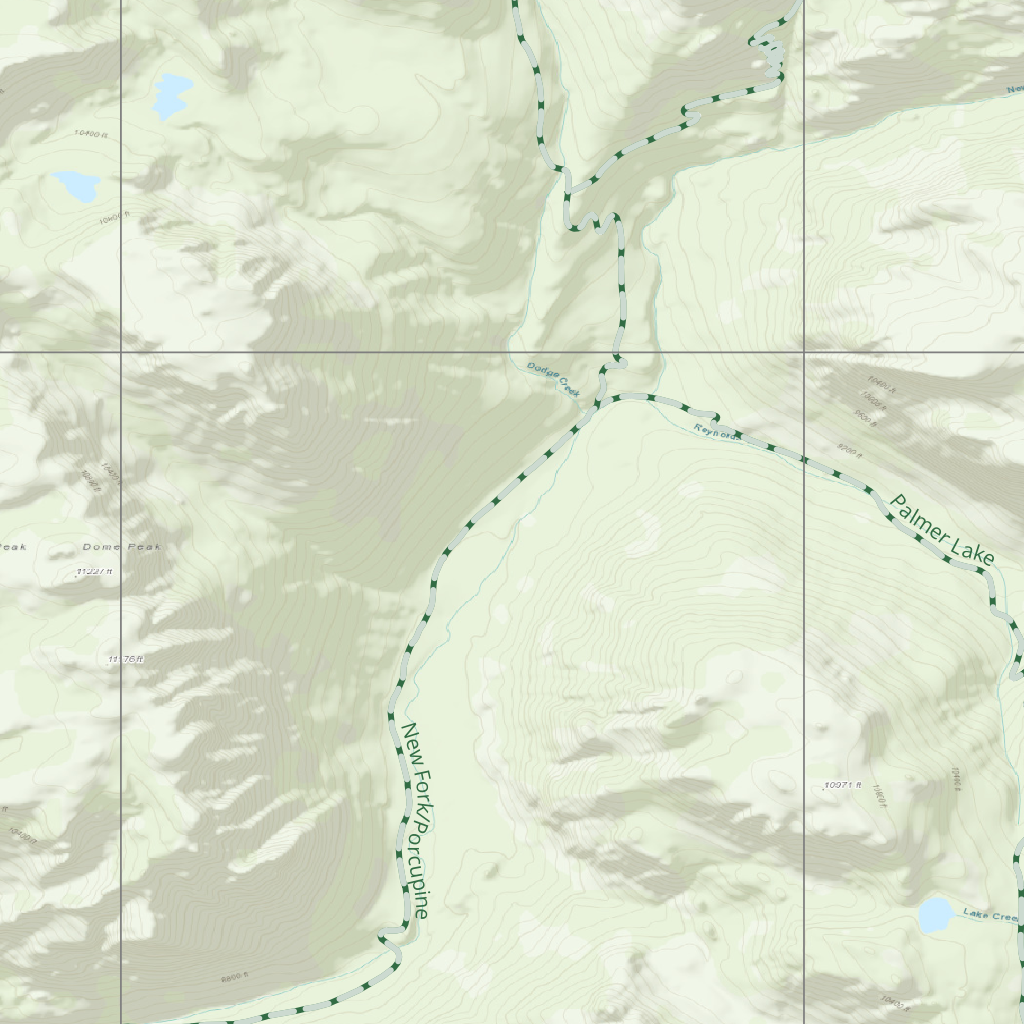2025 Wyoming Hunt Map – Elk Area 96 (New Fork) by Map the Xperience ...