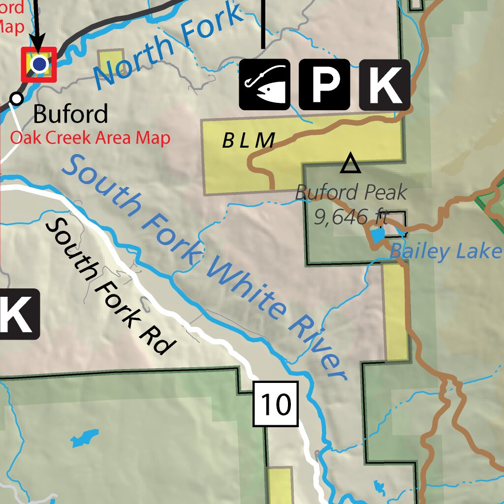 White River - Fish Colorado Map by Map the Xperience | Avenza Maps