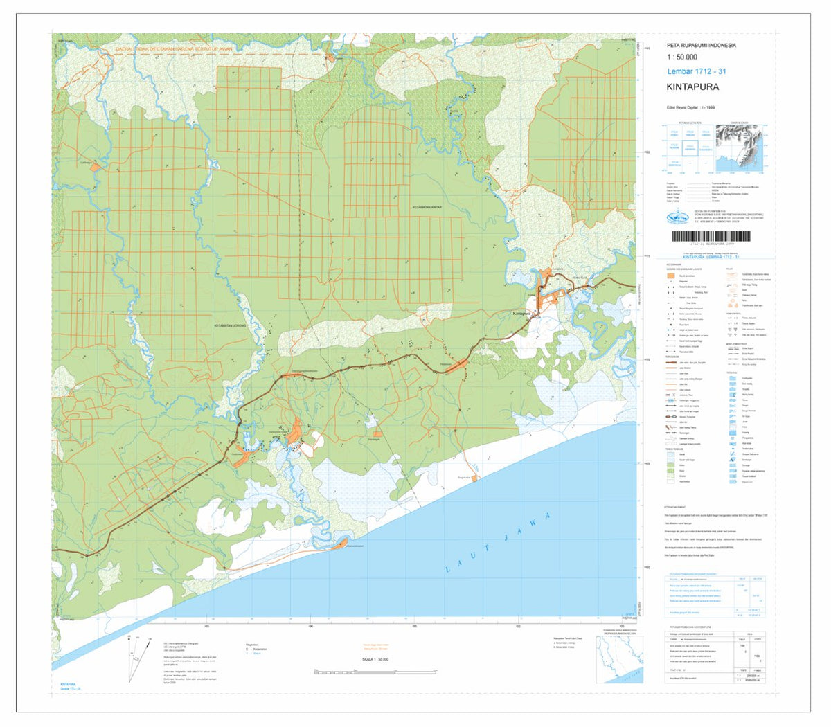 1712 31 KINTAPURA Map by Mapala Fakultas Teknik UNLAM | Avenza Maps