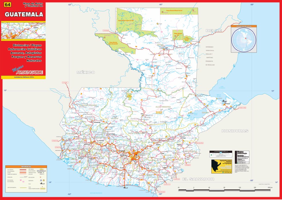 Mapa De Guatemala Descarga Los Mapas De Guatemala