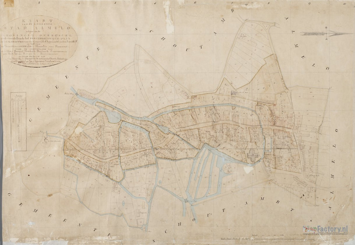 Almelo Map by Mapfactory | Avenza Maps