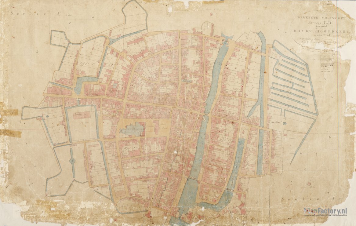 Gorinchem Map by Mapfactory | Avenza Maps