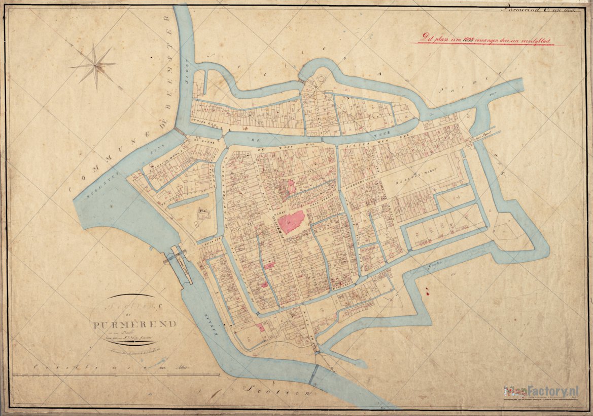 Purmerend Map by Mapfactory | Avenza Maps