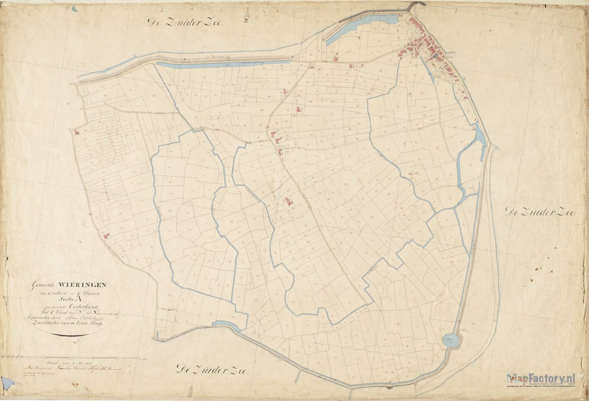 Wieringen Map by Mapfactory | Avenza Maps