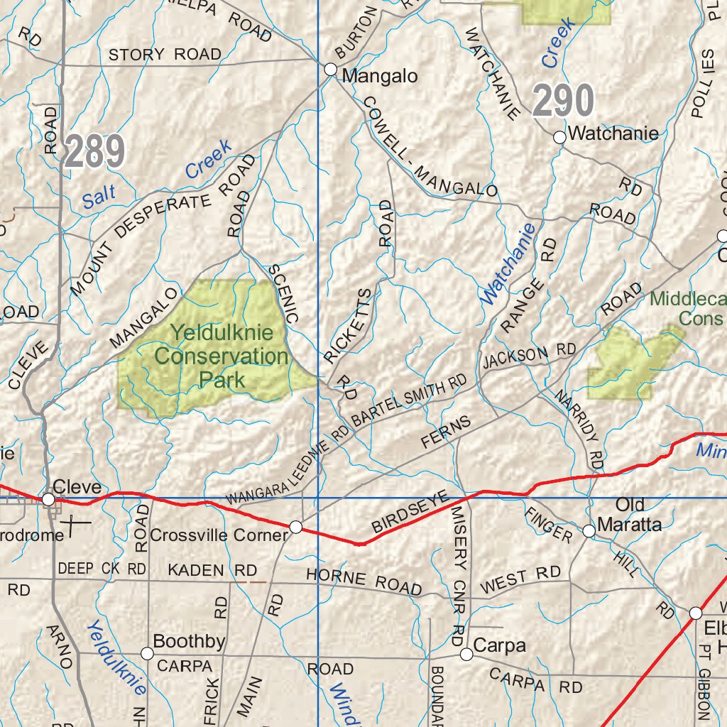 Eyre Peninsula Regional Map by Mapland - Department for Environment and ...