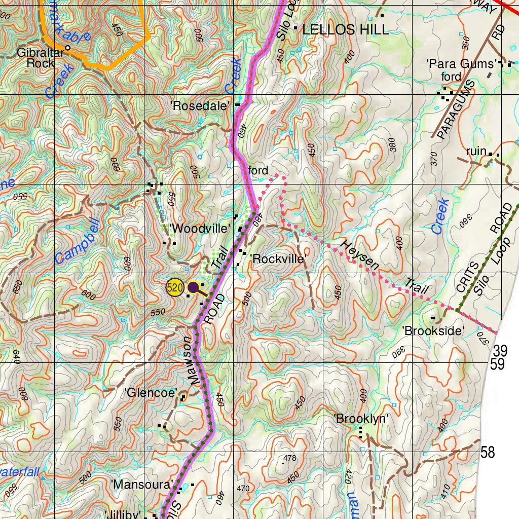 Mawson Trail Map 6 Laura to Quorn by Mapland - Department for ...