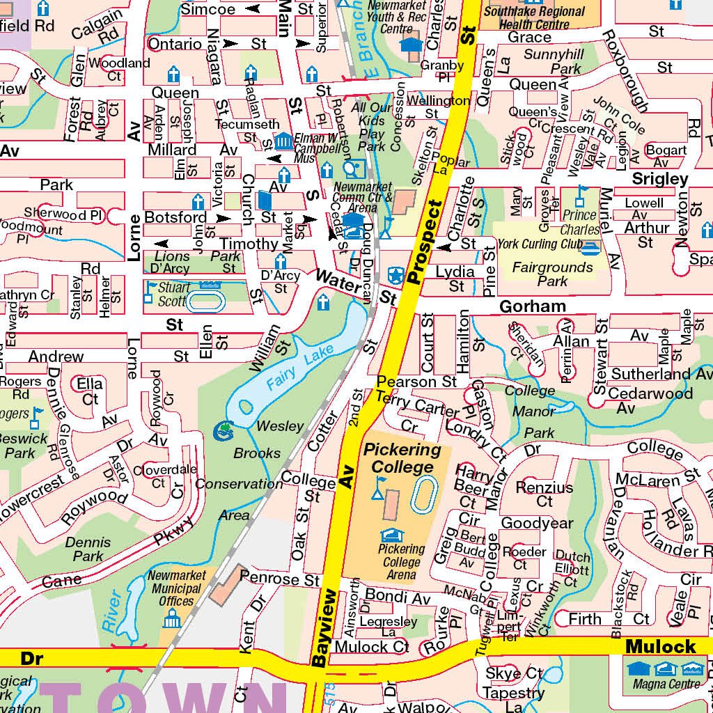 Aurora and Newmarket, ON Map by Mapmobility Corp. | Avenza Maps
