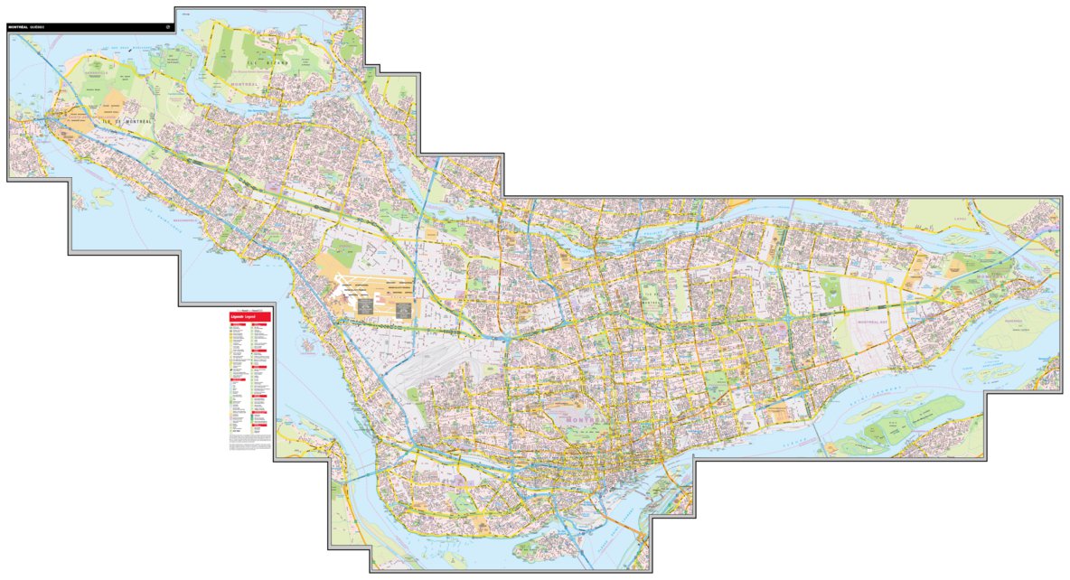 Montréal, QC Map by Mapmobility Corp. | Avenza Maps