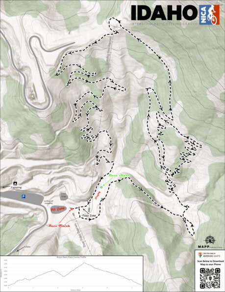 NICA Idaho Bogus Basin Race Map by Mapp Consulting | Avenza Maps