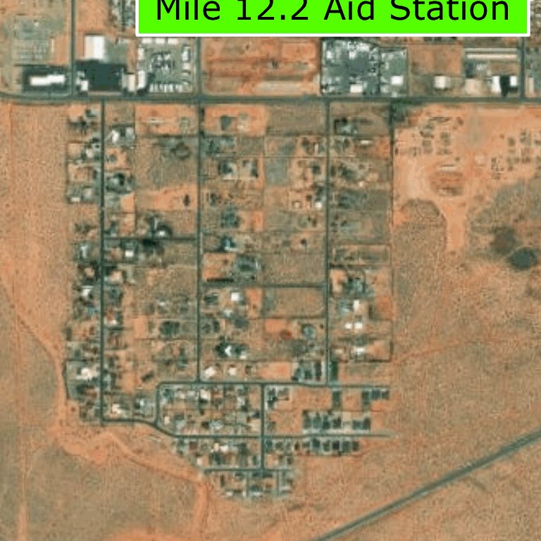 Lake Powell Half Marathon Map by Maps for Motion | Avenza Maps