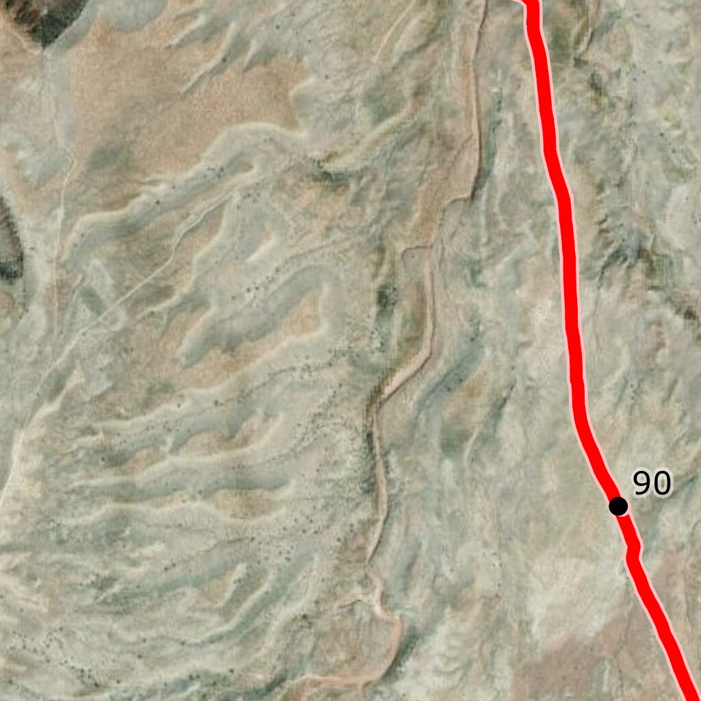 Zion 100 Mile Ultra Run Map by Maps for Motion | Avenza Maps