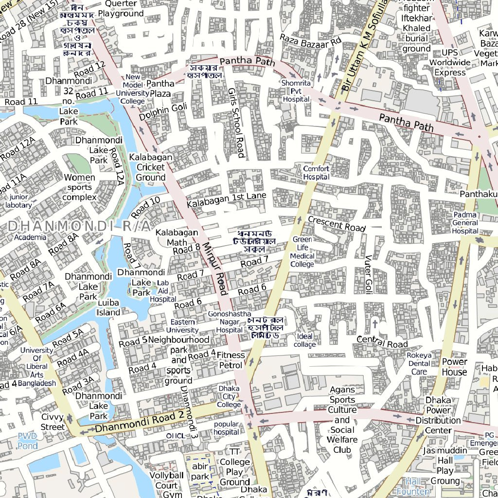 Dhaka, Bangladesh Map by MapSherpa | Avenza Maps