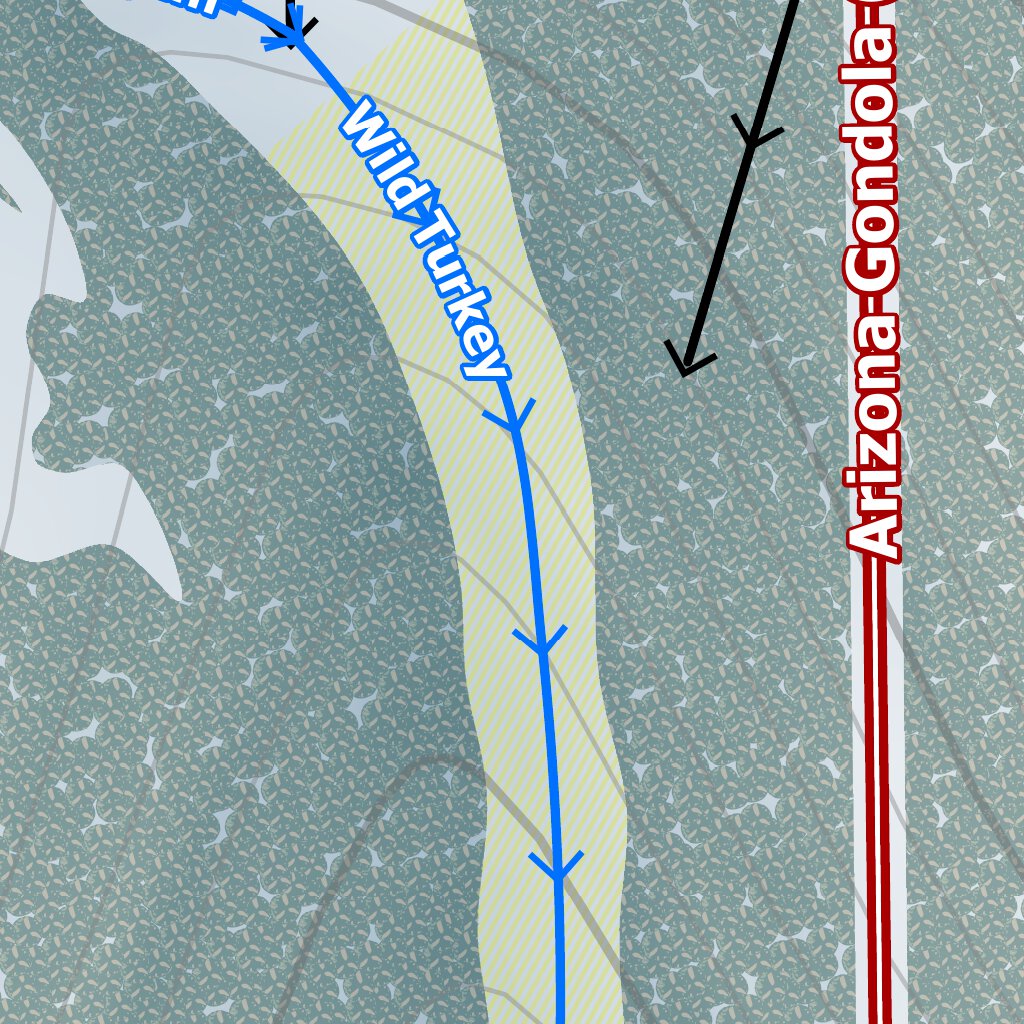 Arizona Snowbowl Resort Map by Mapsynergy | Avenza Maps
