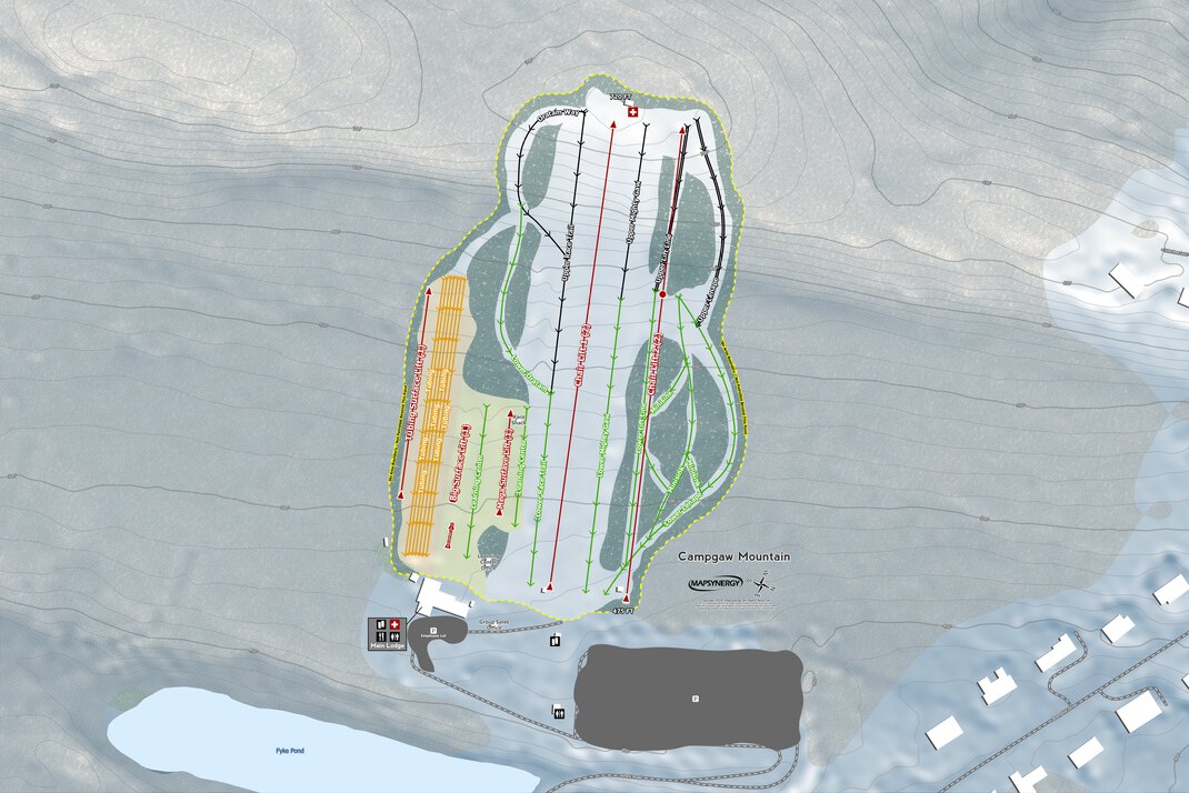 Campgaw Mountain Resort Map by Mapsynergy | Avenza Maps
