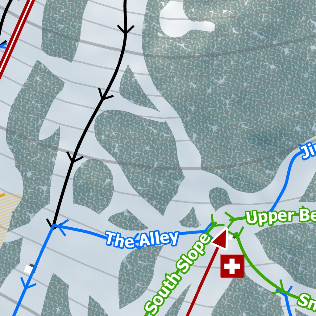 Cranmore Mountain Resort Map by Mapsynergy | Avenza Maps