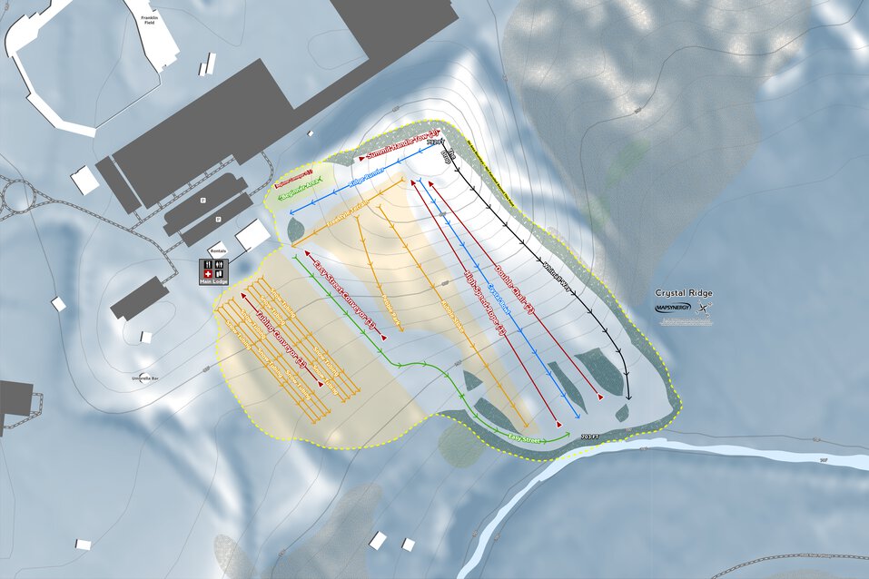 Crystal Ridge Resort Map by Mapsynergy | Avenza Maps
