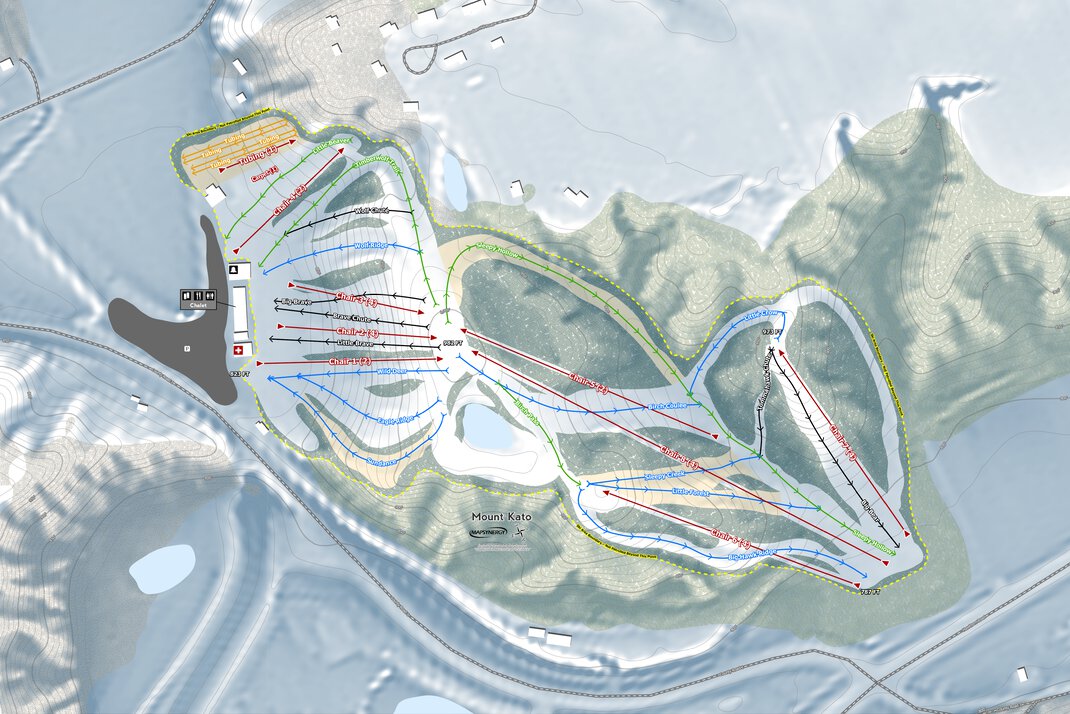 Mount Kato Resort Map by Mapsynergy | Avenza Maps
