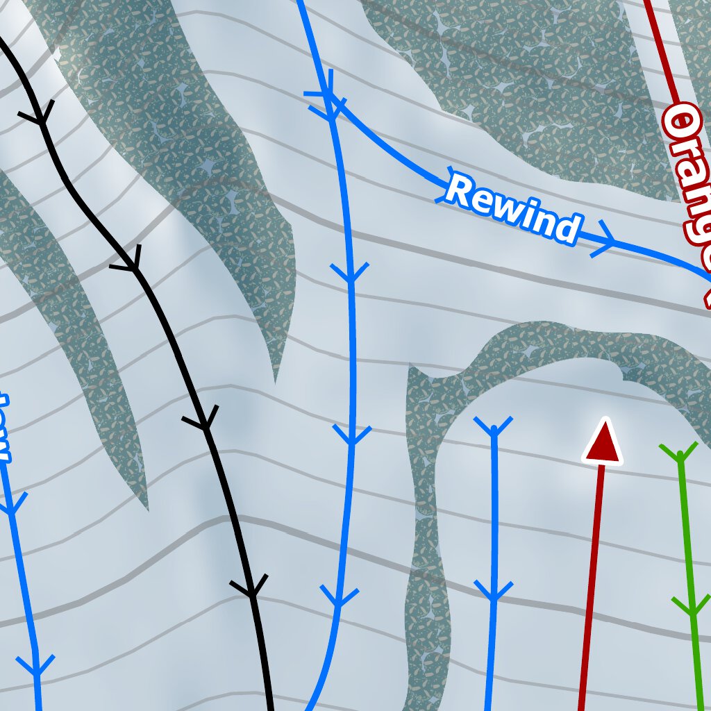 Perfect North Slopes Resort Map by Mapsynergy | Avenza Maps