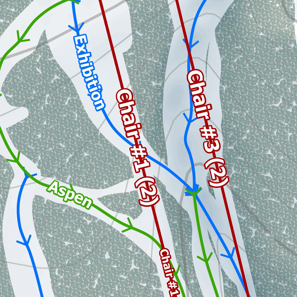 Sandia Peak Resort Map by Mapsynergy | Avenza Maps