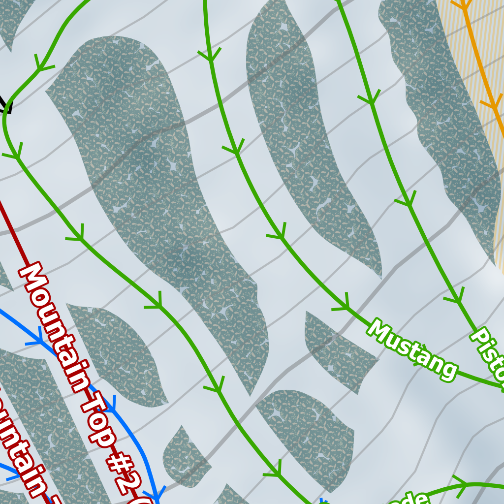 Sundown Mountain Resort Map by Mapsynergy | Avenza Maps
