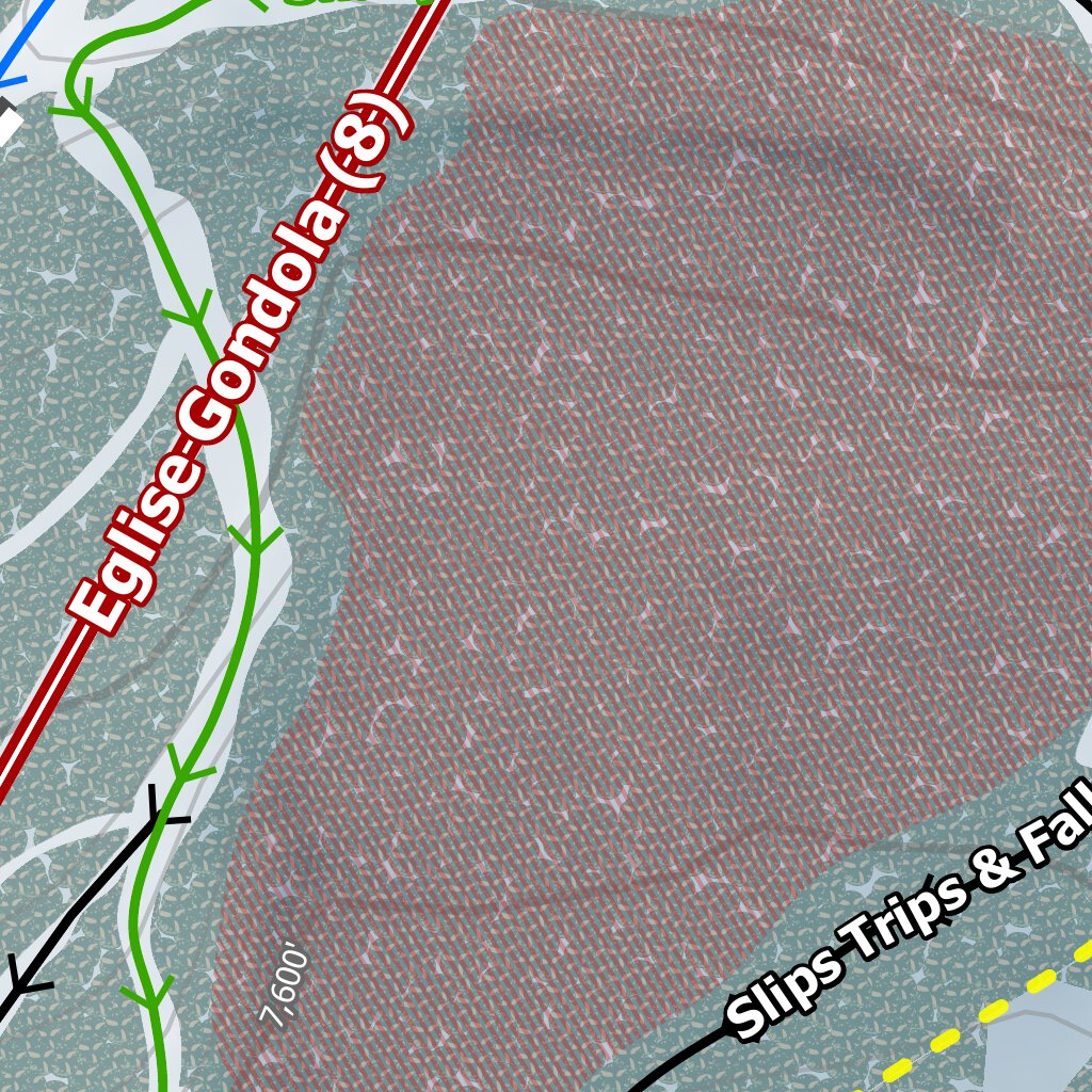 Yellowstone Club Resort Map by Mapsynergy | Avenza Maps