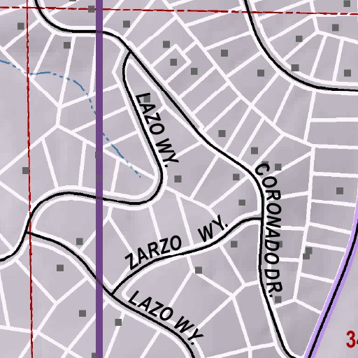 Mariposa Road Atlas Grid Page #060 Map by Mariposa County | Avenza Maps