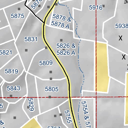 Mariposa Road Atlas Grid Page #081 Map by Mariposa County | Avenza Maps