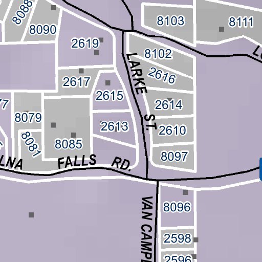 Mariposa Road Atlas Grid Page #165 Map by Mariposa County | Avenza Maps