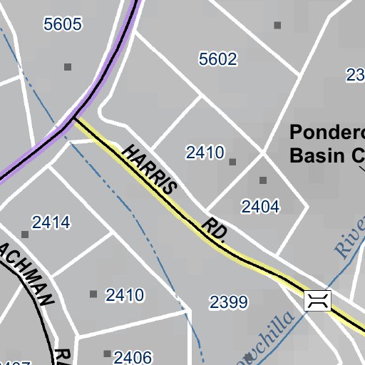 Mariposa Road Atlas Grid Page #264 Map by Mariposa County | Avenza Maps