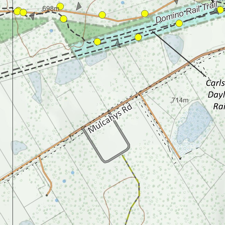 FedWalks 2023 Walk 2 Domino Trail and Return Map by Martin Norris ...