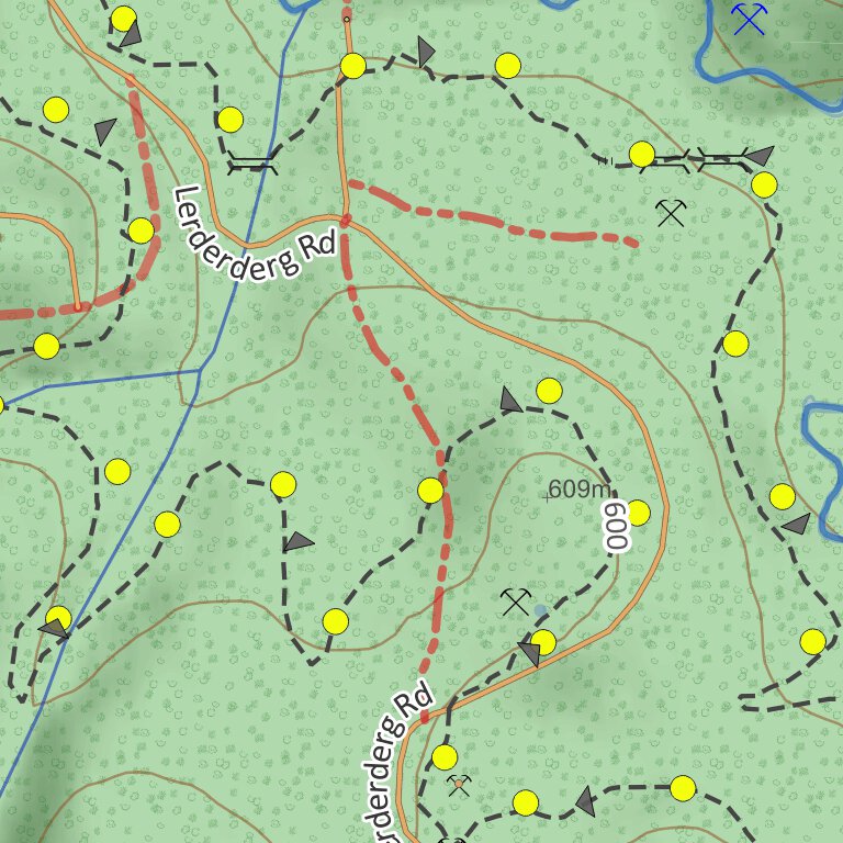 FedWalks 2023 Walk 6 Lerderderg River Circuit via Crown Dam Map by ...