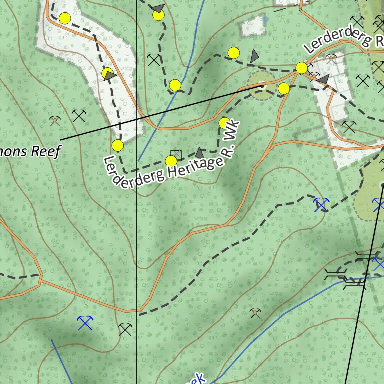 FedWalks 2023 Walk 6 Lerderderg River Circuit via Crown Dam Map by ...