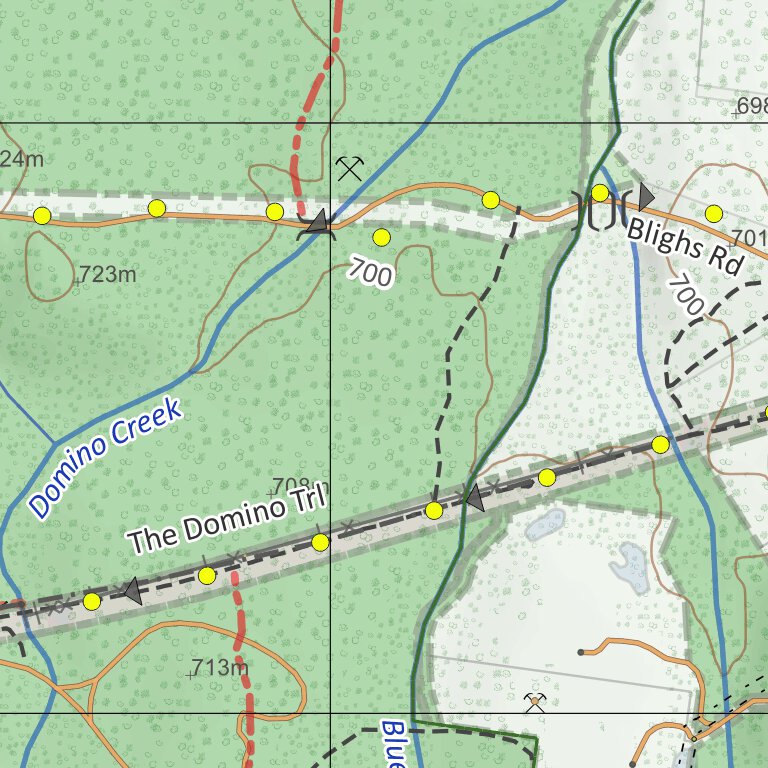 FedWalks 2023 Walk 7 Trentham to Lyonville via Domino Trail Map by ...