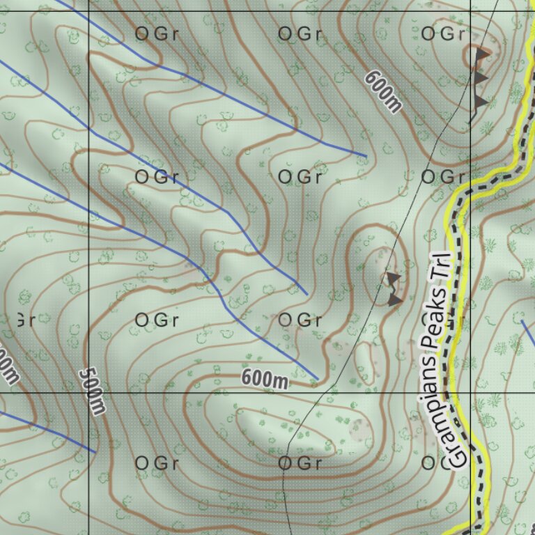 Fedwalks 2025 - Walk20 Griffin Fireline to Cassidy Gap Map by Martin ...