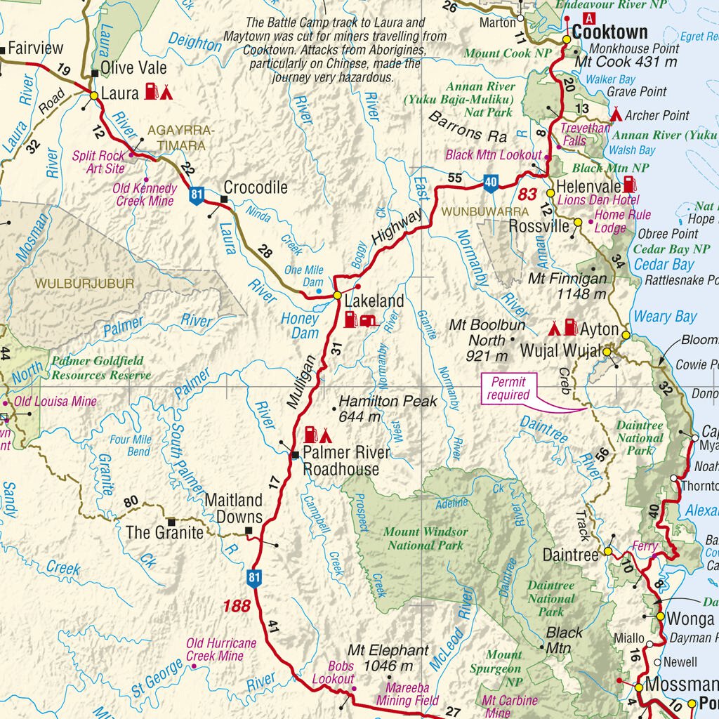Cape York Edition 1 Map by Meridian Maps | Avenza Maps