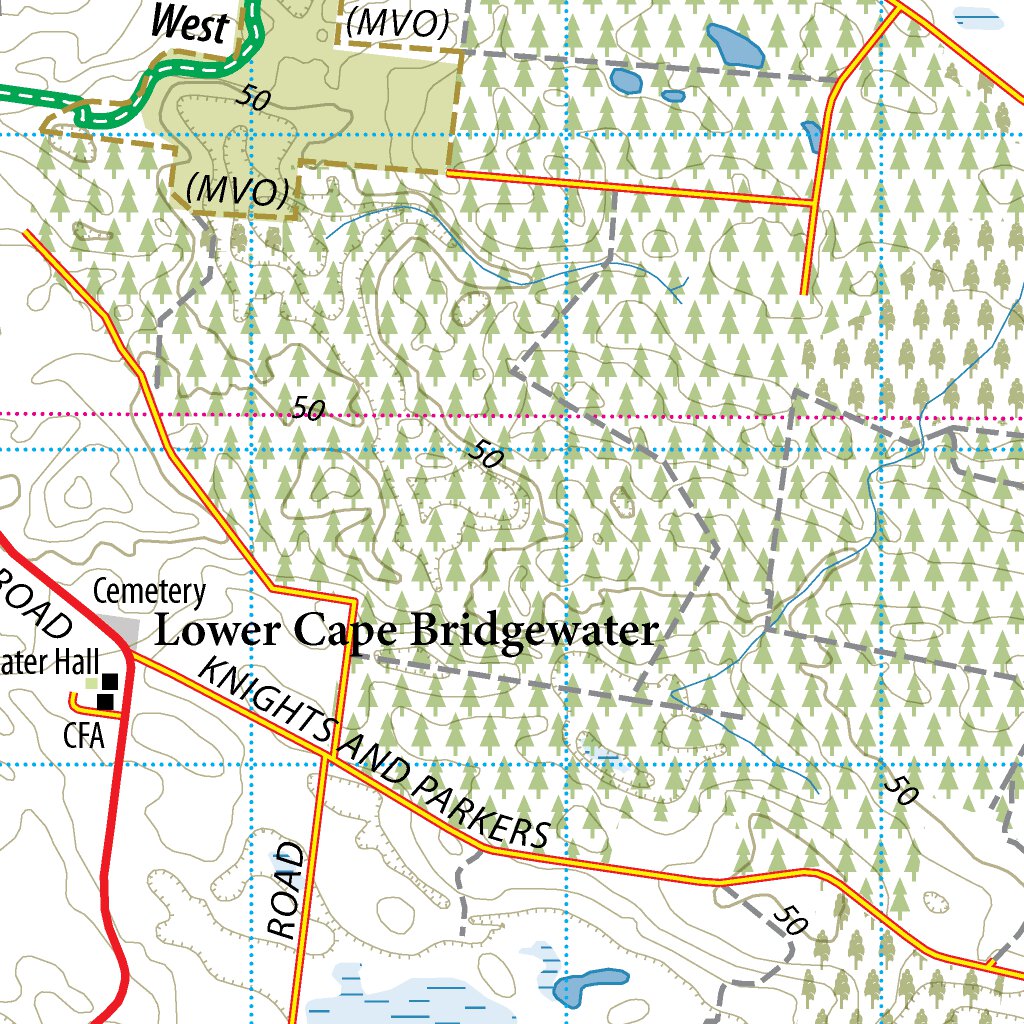 Great South West Walk Map Portland-Cobboboonee NP 4th Edition by ...