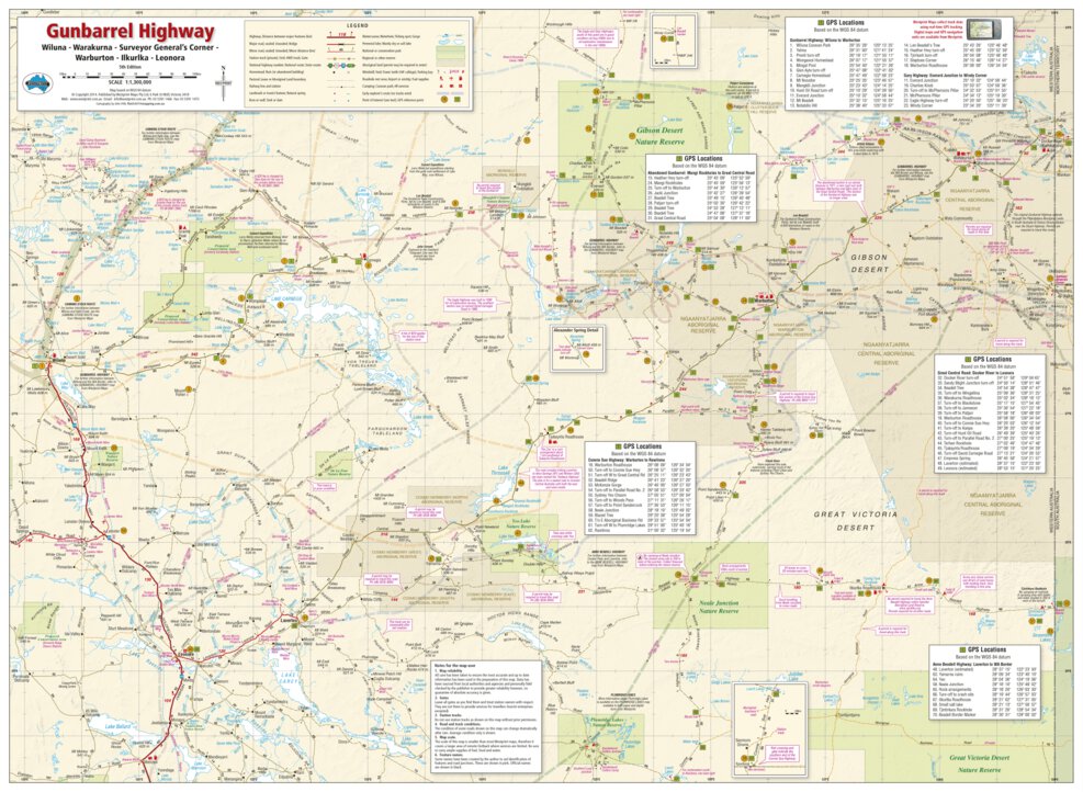 Gunbarrel Hwy Map by Meridian Maps | Avenza Maps