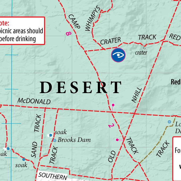 Little Desert National Park Map by Meridian Maps | Avenza Maps
