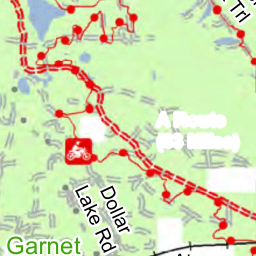 A Route Central Map by MI DNR | Avenza Maps