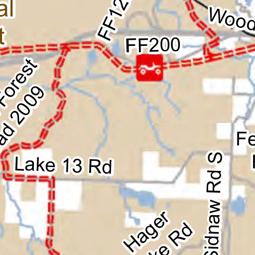 Bergland To Sidnaw Route East Map by MI DNR | Avenza Maps