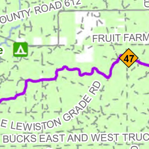 Crawford County Snowmobile Trails Map by MI DNR | Avenza Maps