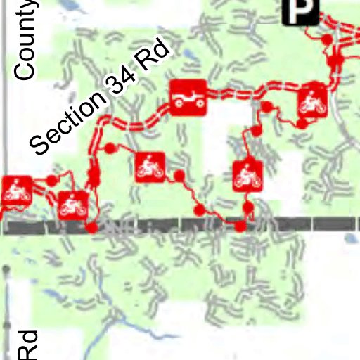 DH and DHA Routes Map by MI DNR | Avenza Maps