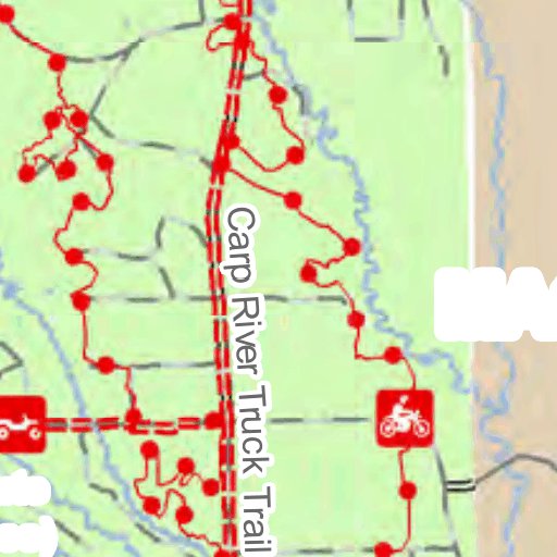 DK and DKL Routes Map by MI DNR | Avenza Maps
